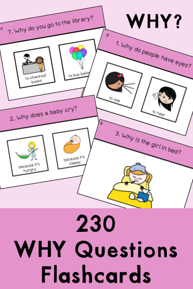 WH Questions for Speech Therapy